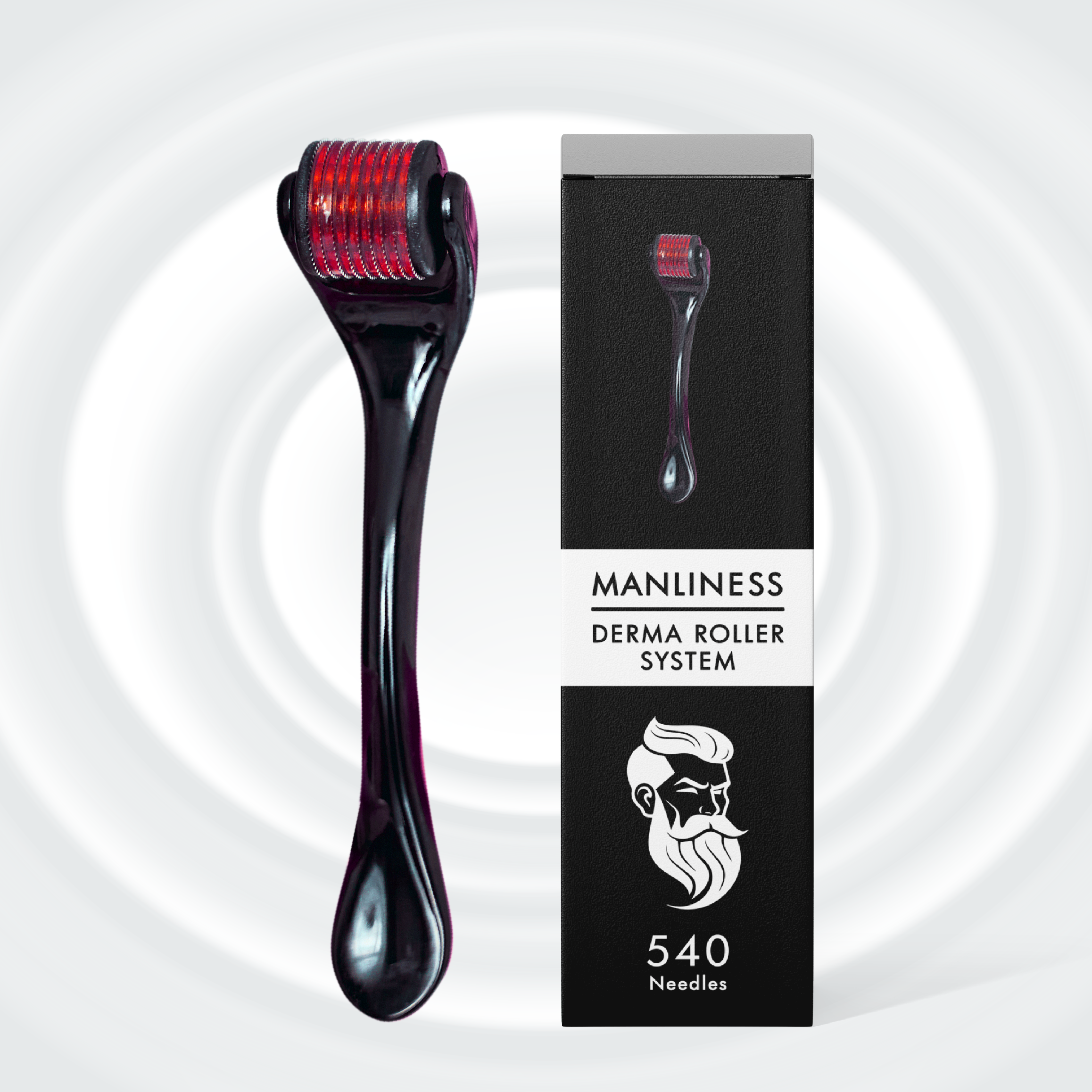 Manliness dermaroller system 540 needles 0.50 mm – MANLINESS